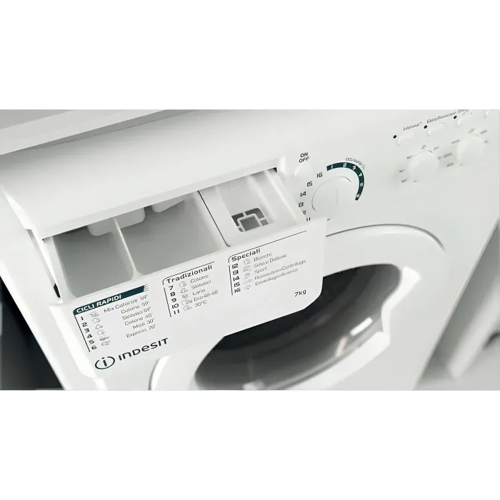 Machine à laver Indesit 7KG 1200 t/min EWC 71252 W NA